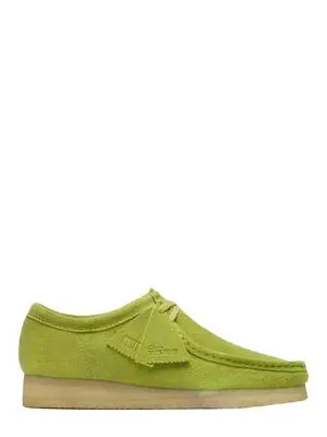 Clarks Suede Lace-up Derby Shoes - Green