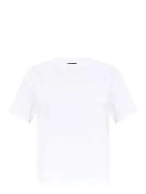 Emporio Armani Logo Patch T-shirt - U0002 White