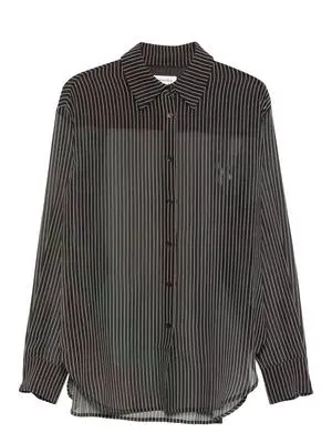 THE FRANKIE SHOP Striped Button-Fastening Shirt