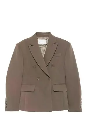 THE FRANKIE SHOP The Frankie Shop Doyer Peak-Lapel Double-Breasted Blazer