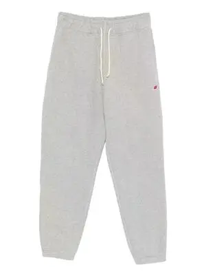 NEW BALANCE Logo-embroidered Sweatpants - Grey