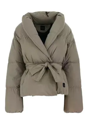 Bacon Belted Wrap Jacket - Neutrals
