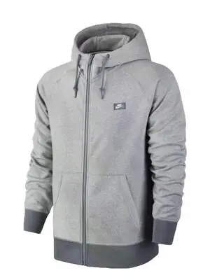 Nike Full-zip Hoodie - Grey