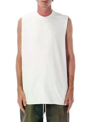 Rick Owens Cotton Sleeveless Top - White