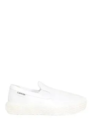 LANVIN Round-toe Sneakers - White