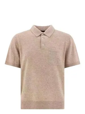 Vince Pocket Short-sleeve Polo Shirt - Neutrals
