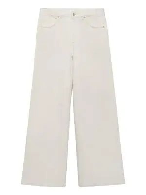 MANGO High-Waist Wide-Leg Jeans