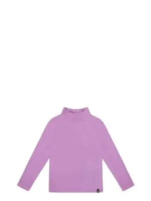 DEUX PAR DEUX Ribbed Mock Neck Top - Lavender