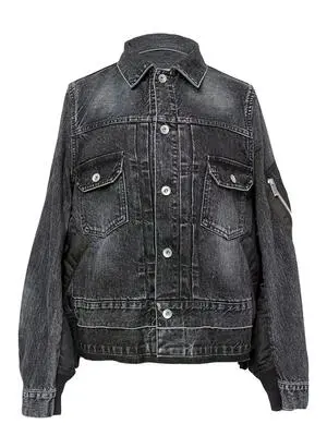 Sacai Denim Jacket - Black