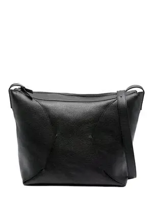 Hereu Medium Palma Leather Cross-body Bag - Black