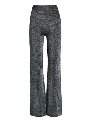 Missoni Lamé Fine-knit Trousers - Silver
