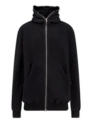 Rick Owens Jumbo Gimp Cotton Sweatshirt - Black