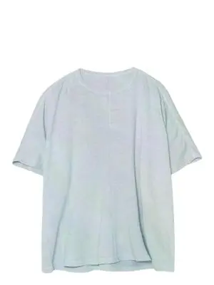 MAHARISHI Central-seam Short-sleeve T-shirt - Blue