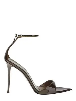 GIUSEPPE ZANOTTI 105mm Pointed-toe Ankle-strap Sandals - Brown