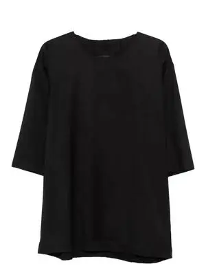 HAMZA Frayed-hem T-shirt
