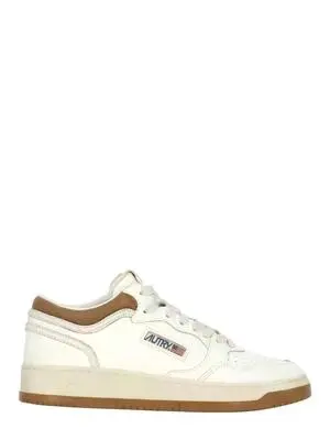 AUTRY Platform Leather Sneakers - White