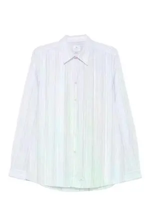 Paul Smith Multicoloured Stripe Shirt - White
