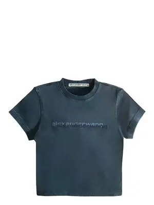 Alexander Wang Logo-print T-shirt - Blue