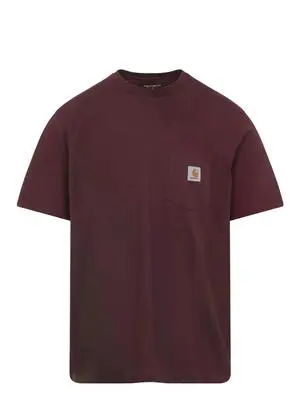 Carhartt Work In Progress S/s Patch-pocket T-shirt - Red
