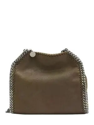 Stella McCartney Mini Falabella Chain-trimmed Tote - Green