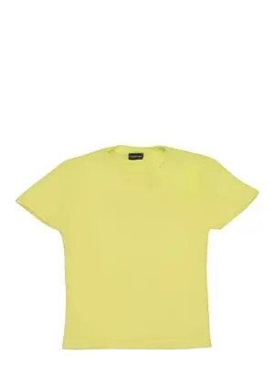 Callipygian Crew-neck T-shirt - Yellow