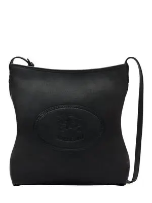 Burberry Leather Shoulder Bag - Black