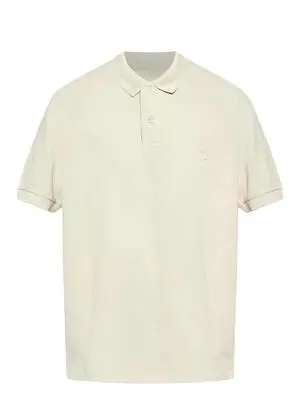 MARANT Embroidered Polo Shirt - Neutrals