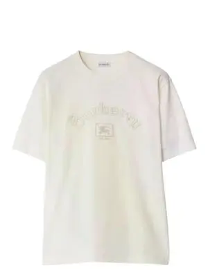 Burberry Equestrian Knight-logo T-shirt - White
