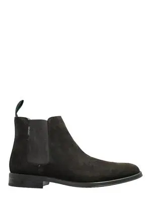 Paul Smith Elastic-panel Suede Chelsea Boots - Brown