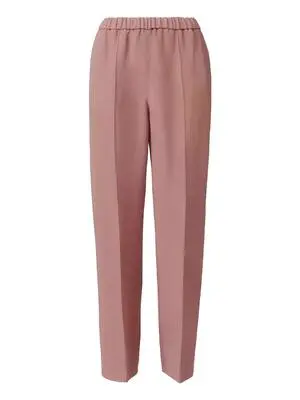 Fabiana Filippi Elastic-waist Straight Trousers - Pink