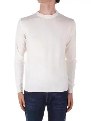 Woolrich Crew-neck Wool Sweater - White