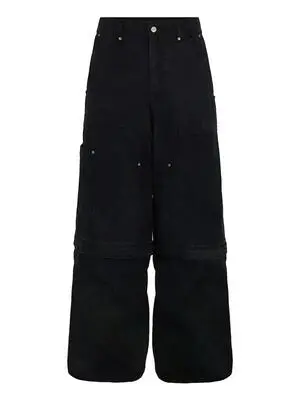 PROTÉMOA Convertible Cargo Pants - Black