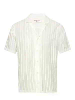 Orlebar Brown Maitan Stripe Shirt - White