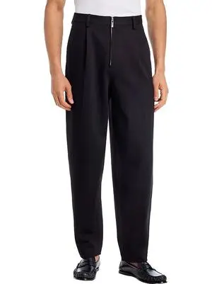 Helmut Lang Modern Relaxed Fit Zoot Trousers - Black
