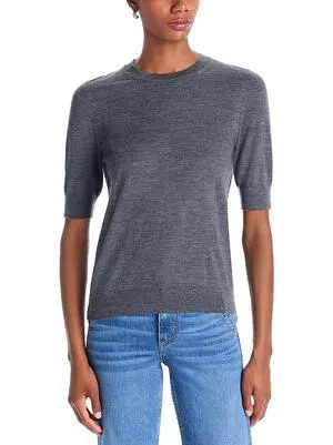 BOSS Farbella Sweater - Charcoal Melange