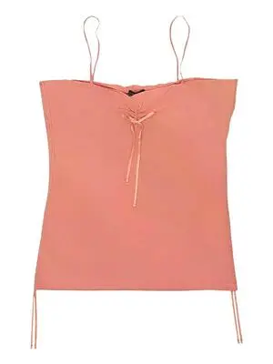 Callipygian Cropped Tank Top - Pink