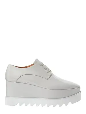 Stella McCartney Lace-up Platform Derby Shoes - Grey
