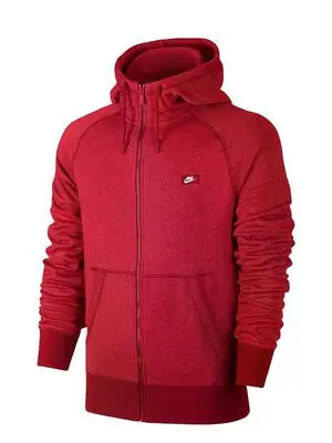 Nike Full-zip Hoodie - Red
