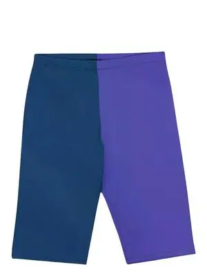 Callipygian Elasticated Waist Shorts - Purple