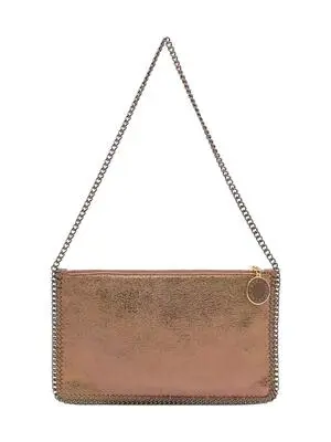 Stella McCartney Falabella Chain-trimmed Shoulder Bag - Pink