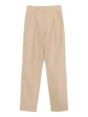 Max Mara Dede Pleated Trousers - Neutrals
