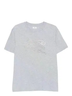 Etro Embellished Bird T-shirt - Grey