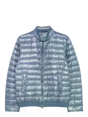Herno Quilted Zip-front Jacket - Blue