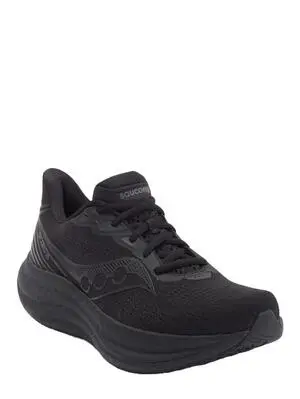 Saucony Triumph 23 Running Shoe Triple Black