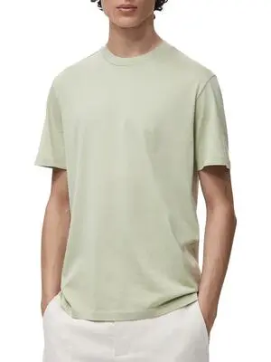 Mango Slim Fit Cotton T-shirt - Mint Green
