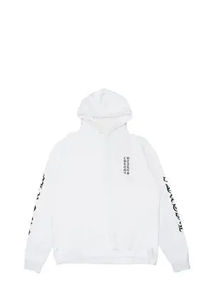 Chrome Hearts Logo-print Hoodie - White
