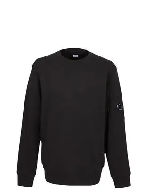 C.P. COMPANY Pocket Sweatshirt - Black