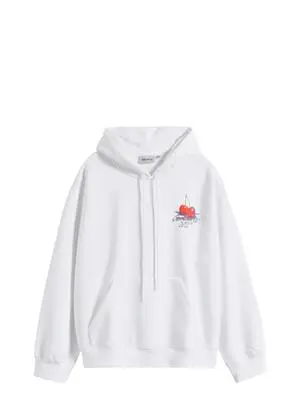 Carhartt Wip Jake Garcia Hood Fleece Sweatshirt - White