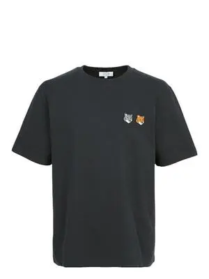 Maison Kitsuné Double Bold Fox Head T-shirt - Black