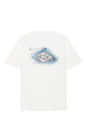 C.P. COMPANY Graphic Print Ii Short Sleeve T-shirt - White